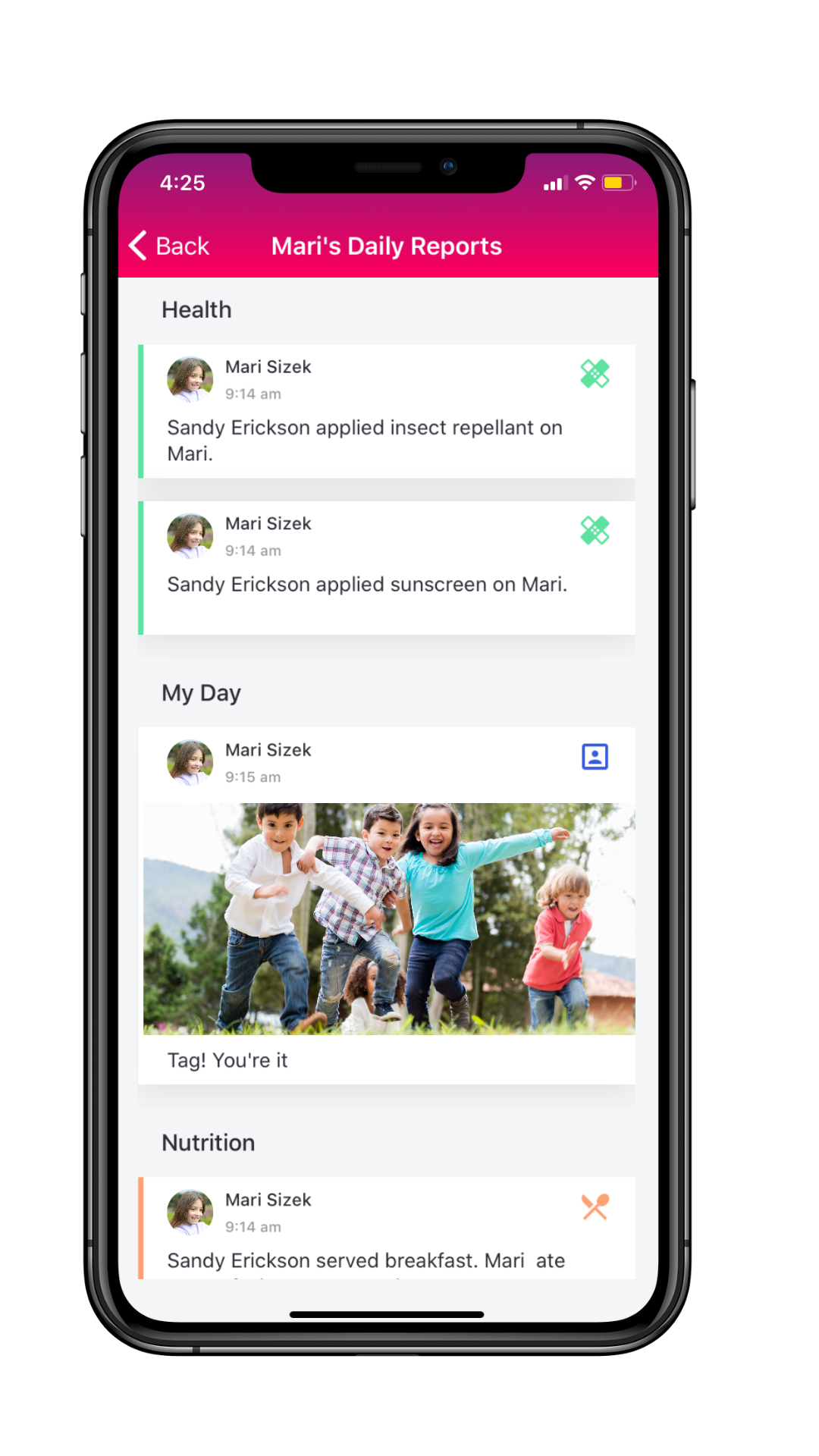 Free Downloadable Infant Daily Report Template for Childcare Centers ...